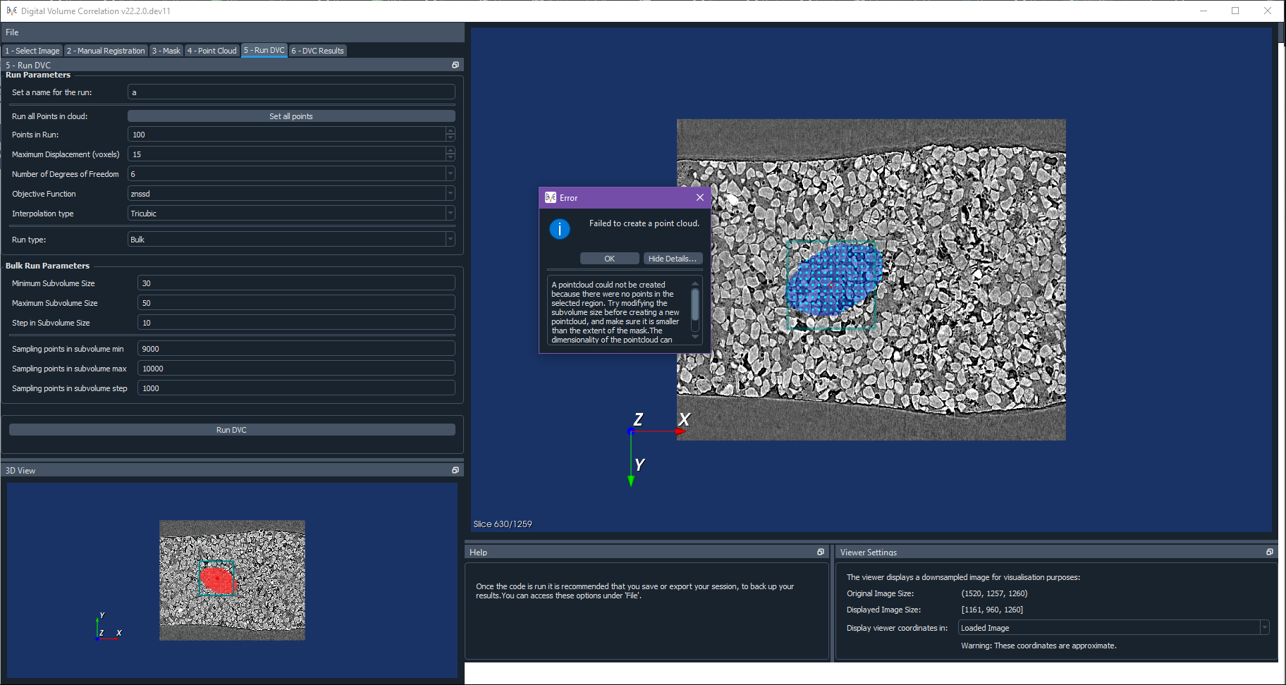 Whenever I run a bulk run it fails · Issue #156 · TomographicImaging/iDVC · GitHub