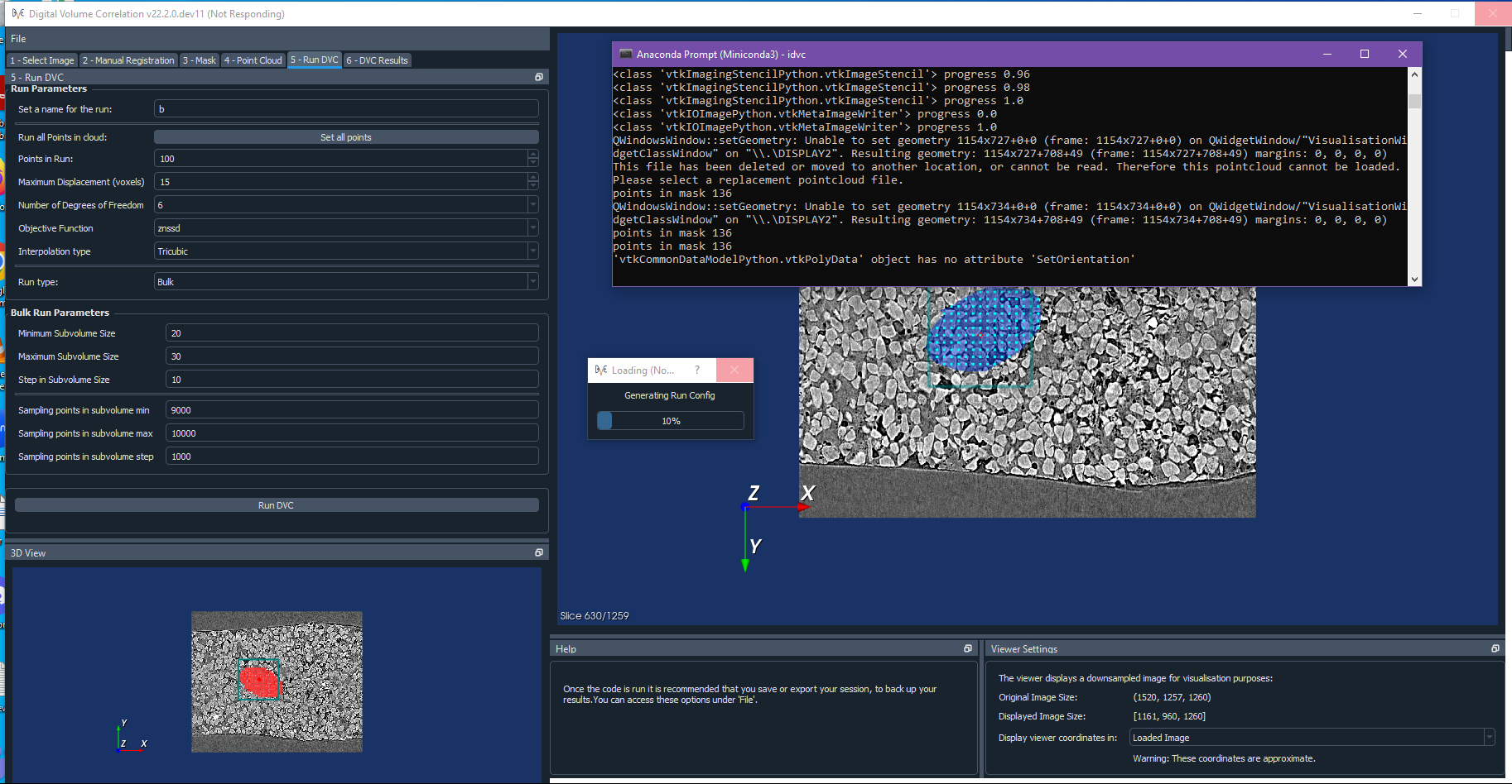 Whenever I run a bulk run it fails · Issue #156 · TomographicImaging/iDVC · GitHub