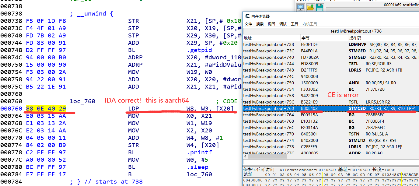 CE cannot display ARM64 assembly · Issue #1187 · cheat-engine/cheat-engine · GitHub