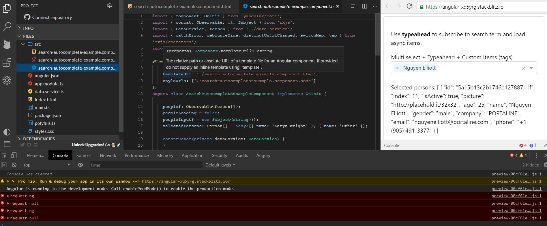 Select With Server Side Data Loading Is Triggering Request With Null 9566