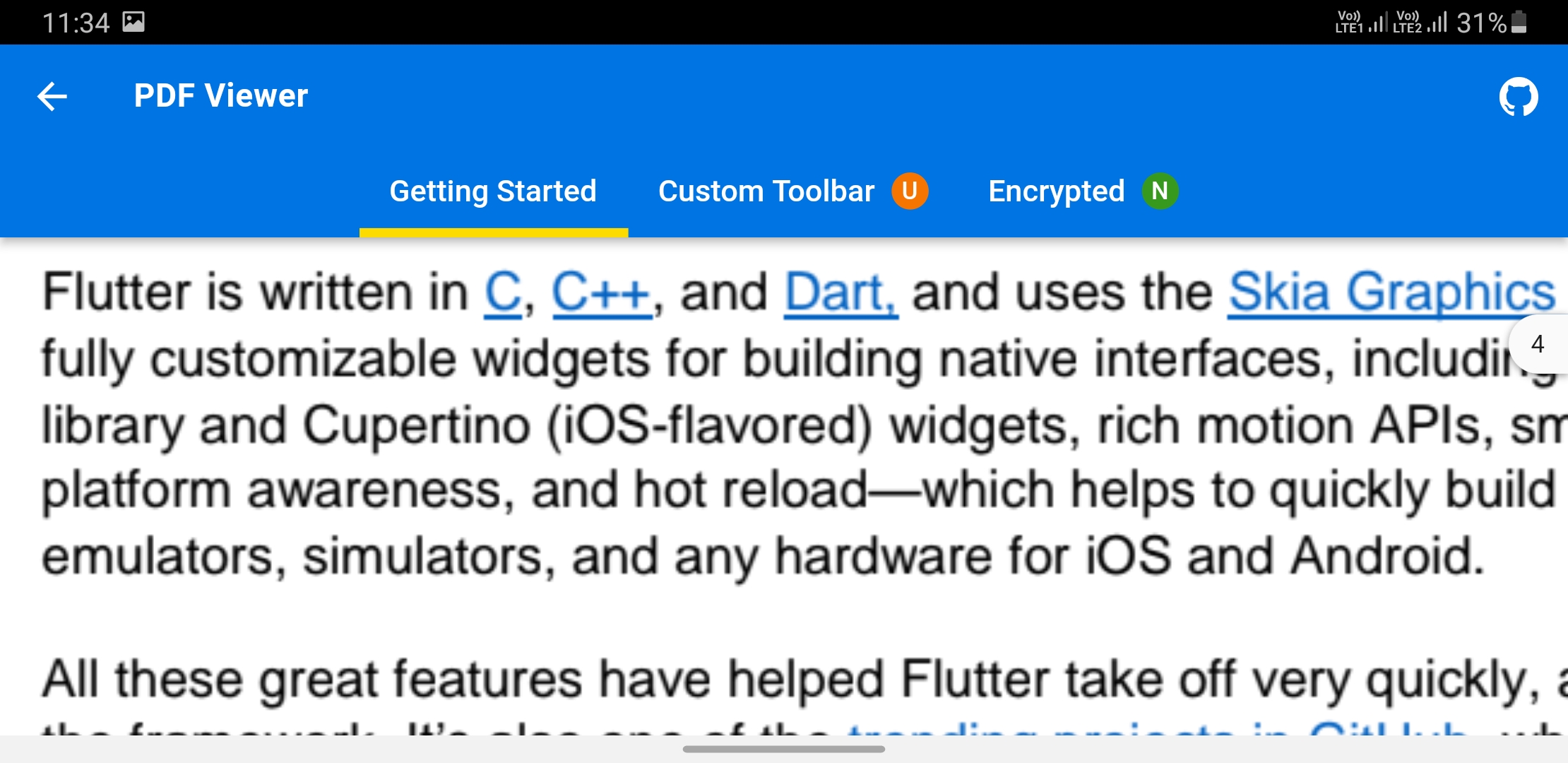 [syncfusion_flutter_pdfviewer] Tile Rendering Zoom will be better if ...