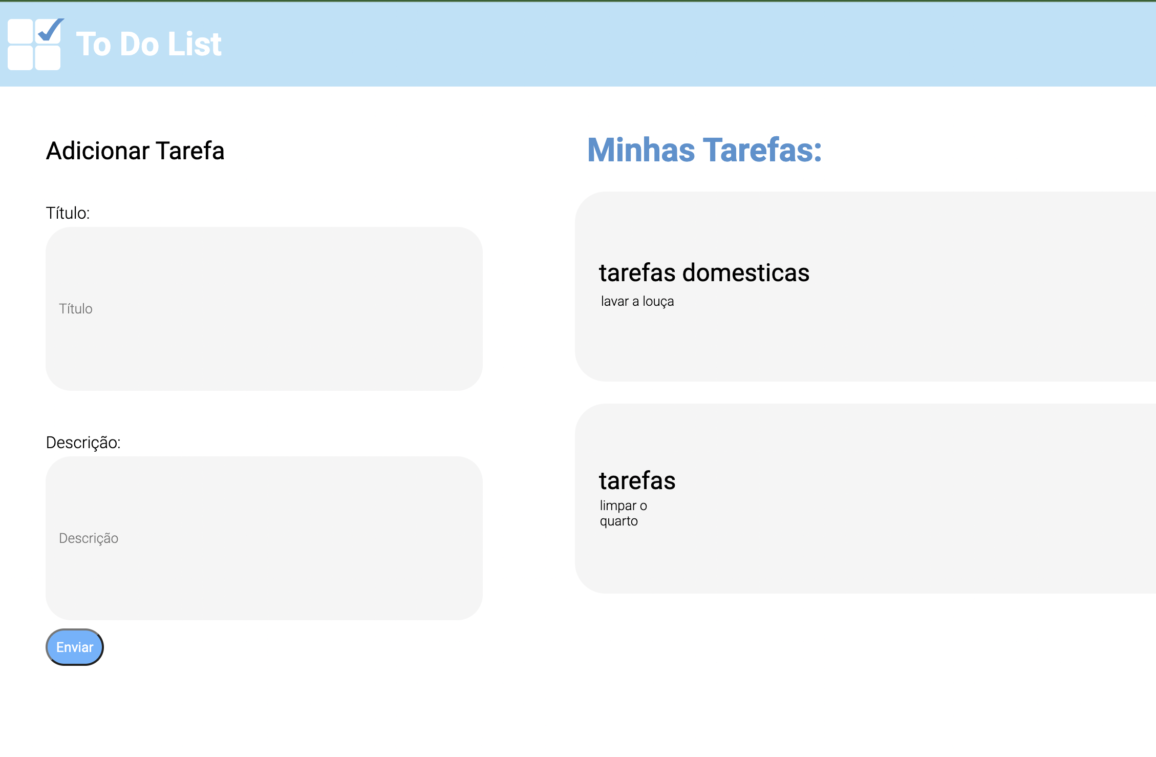 GitHub - Bia-source/toDoList-1: fora nosso projeto