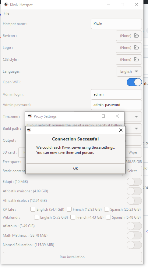 Hotspot Installer Content Catalog Fail · Issue 677 · Offspotkiwix