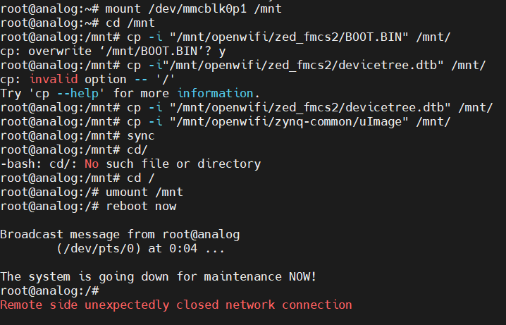 Quick start: SSH connection failed · Issue #115 · open-sdr/openwifi · GitHub