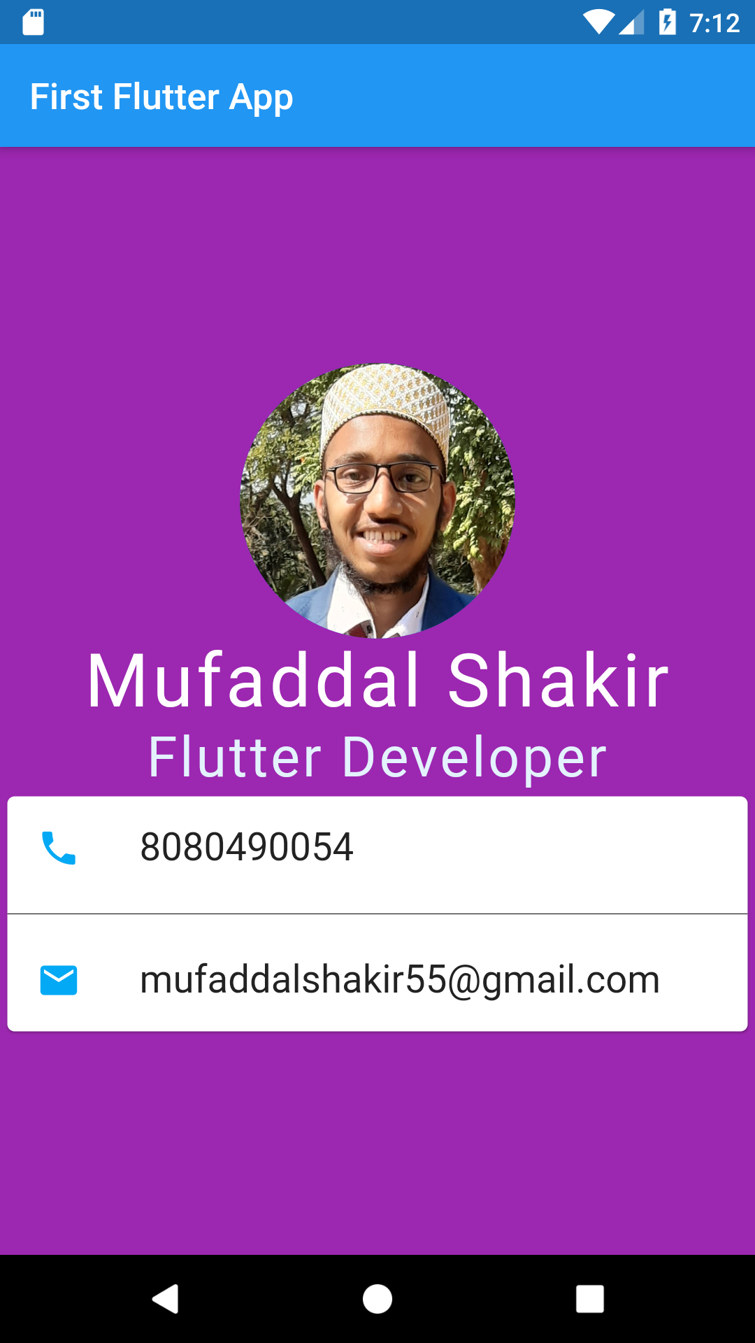 Github Mufaddal5253110 Flutter Profile App All About Flutter