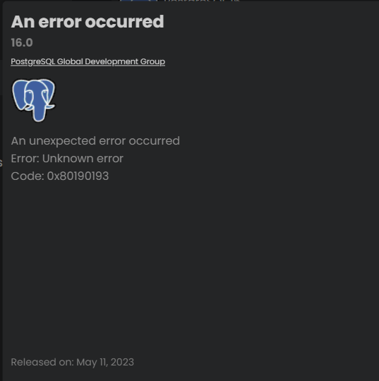 `Unknown error (0x80190193)` Error when updating an app · Issue #429 · NexovaDev/UpdateHub · GitHub