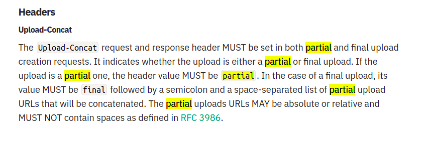 How set offset in partial upload? · Issue #612 · tus/tusd · GitHub