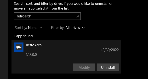 [package Issue] Libretro Retroarch Version Detection Broken · Issue 95222 · Microsoft Winget