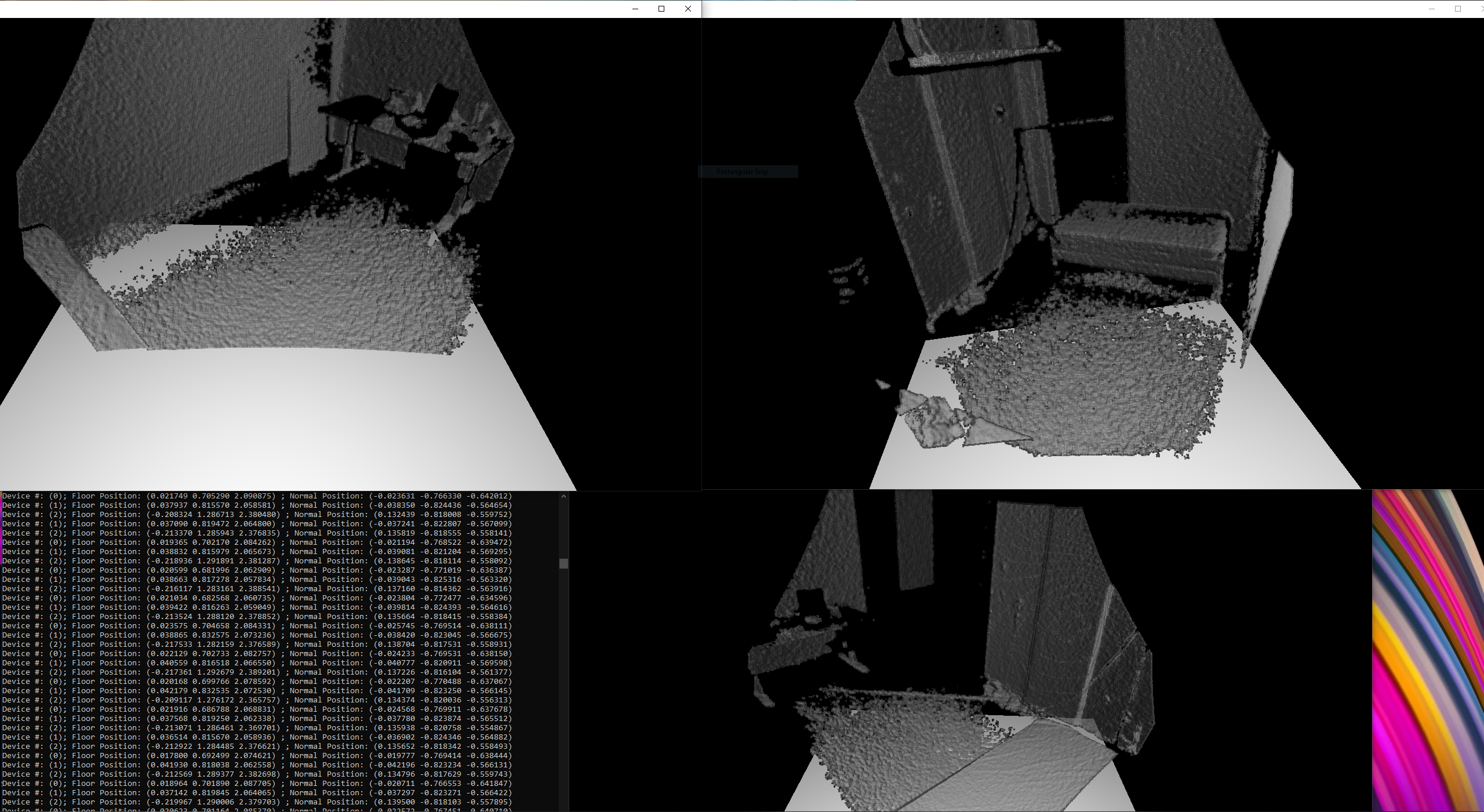 Obtaining The Distance Of Joints With Respective To The Ground Plane