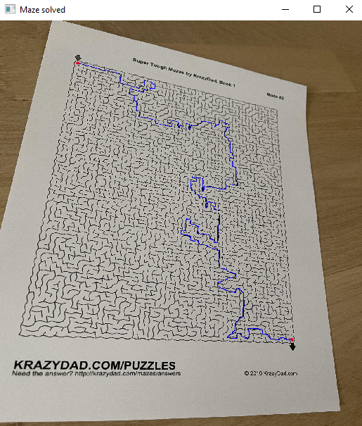 GitHub - namespace-irhad/Image-processing-maze: Solving a processed maze image using Djikstra ...