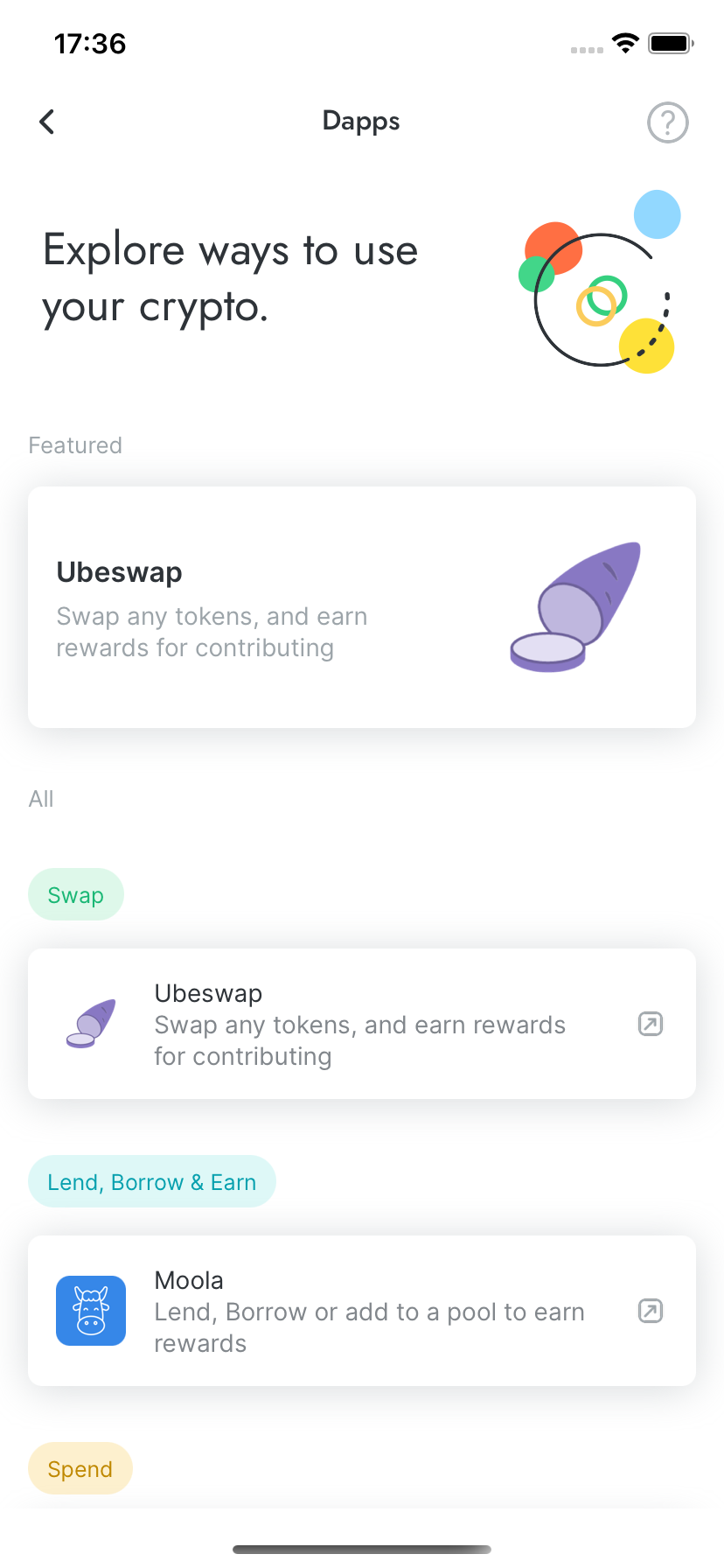 Featured Dapps section · Issue #1827 · valora-inc/wallet · GitHub