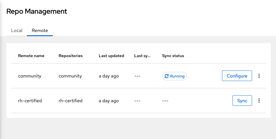 As a user, I want to see the last time a remote was synced. · Issue #2863 · pulp/pulpcore · GitHub