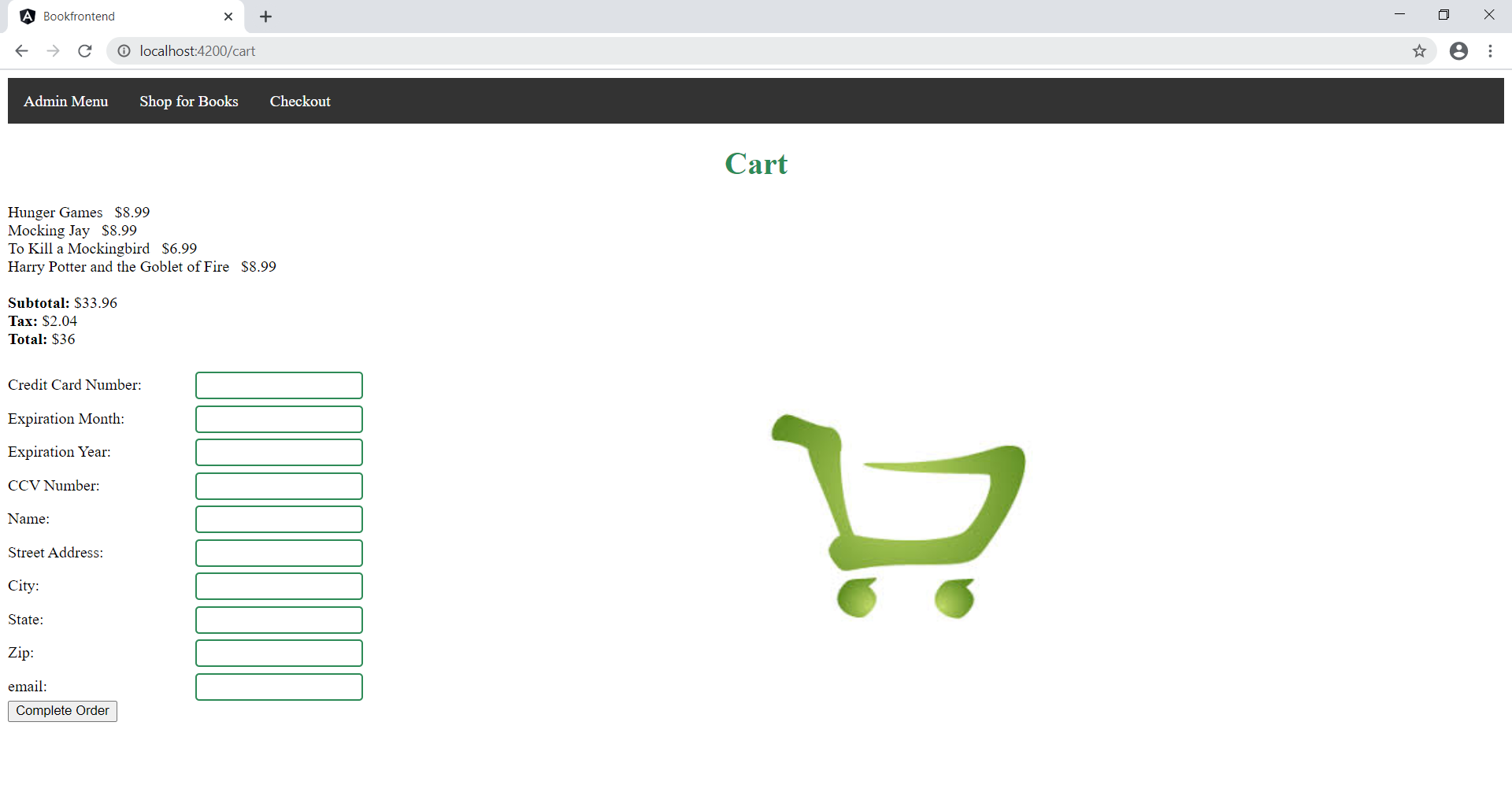 GitHub - clambert0615/Angular-Bookstore GitHub - clambert0615/Angular-Bookstore