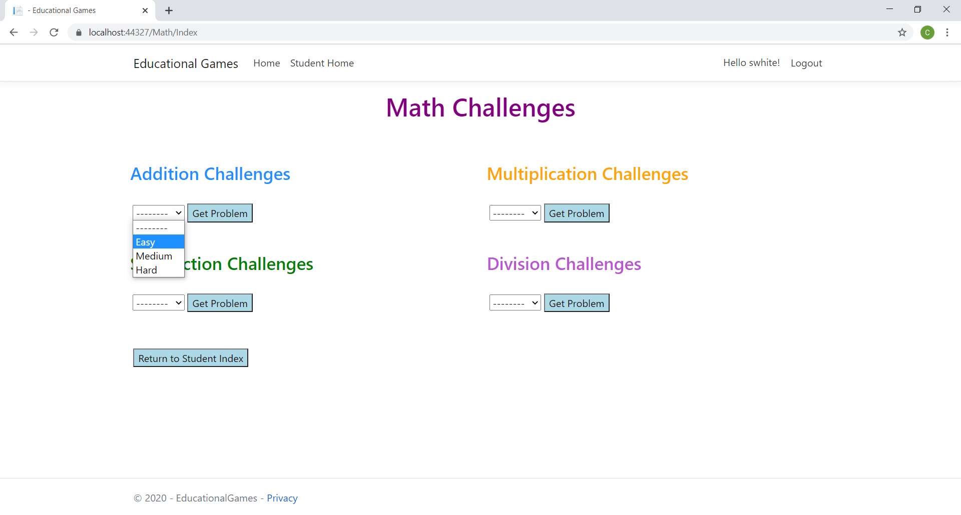 GitHub - clambert0615/EducationalGames