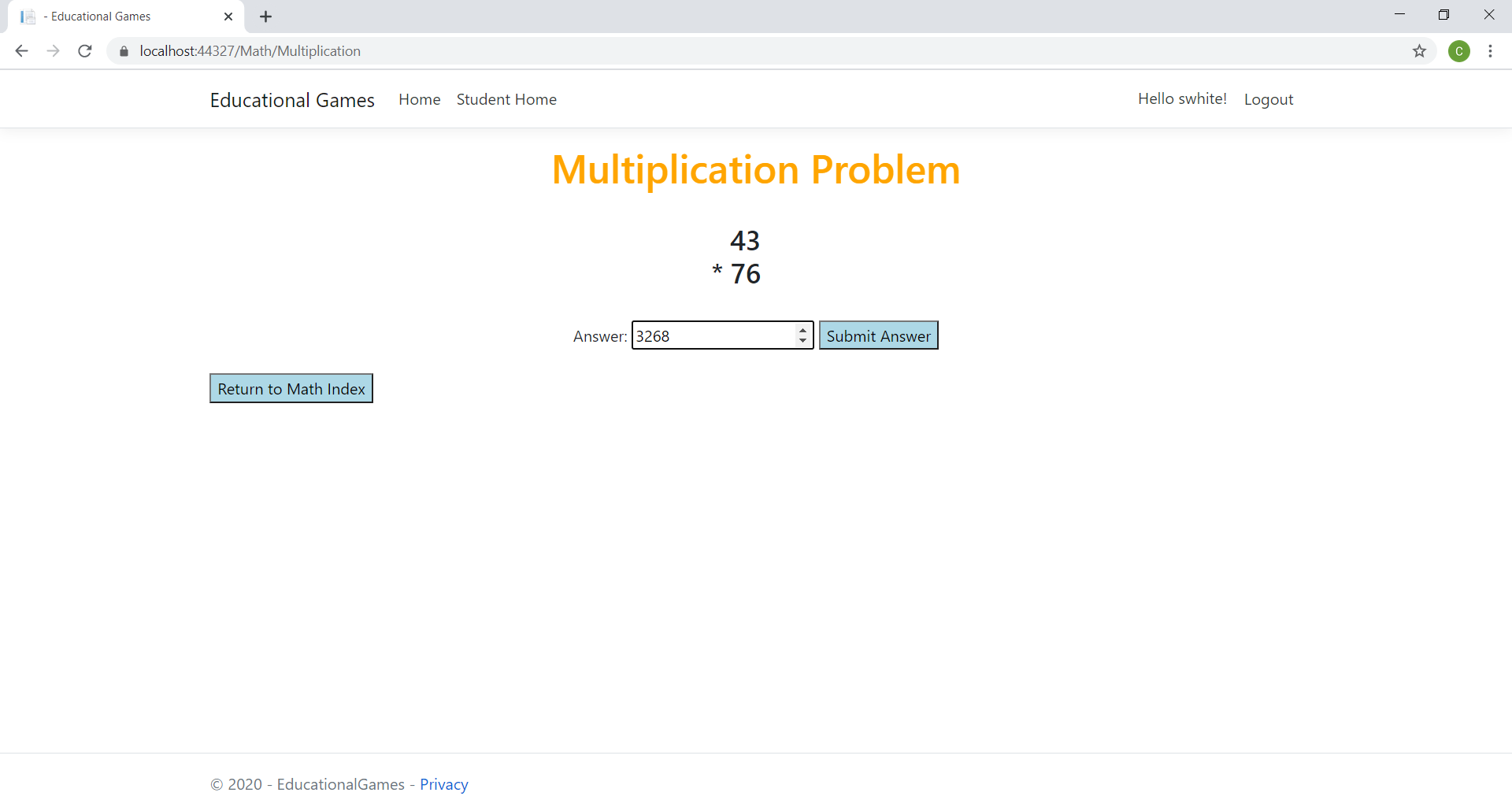GitHub - clambert0615/EducationalGames