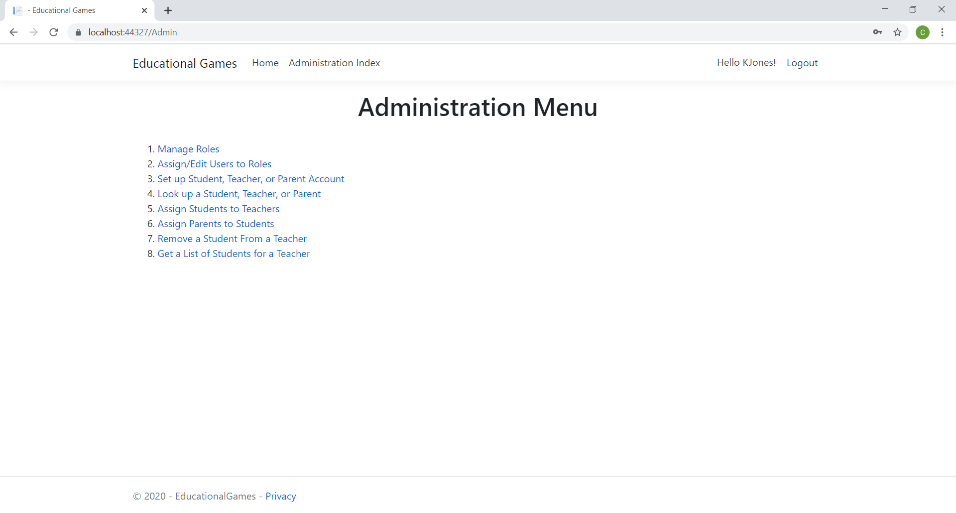 GitHub - clambert0615/EducationalGames