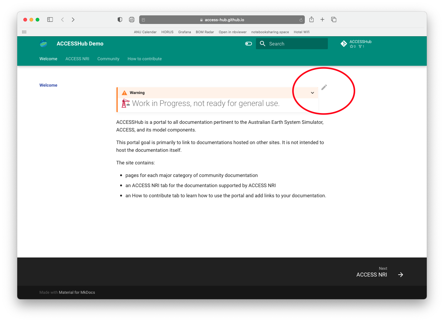 Instructions on modifying · Issue #24 · ACCESS-NRI/access-hive.org.au · GitHub