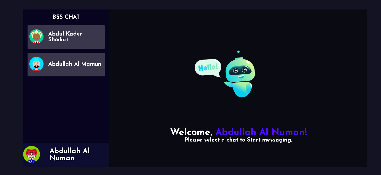 GitHub - Abdullah-Al-Numan/BSS_Chat