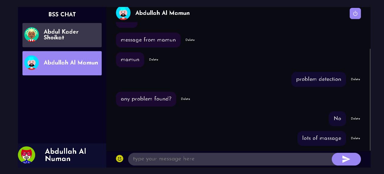GitHub - Abdullah-Al-Numan/BSS_Chat