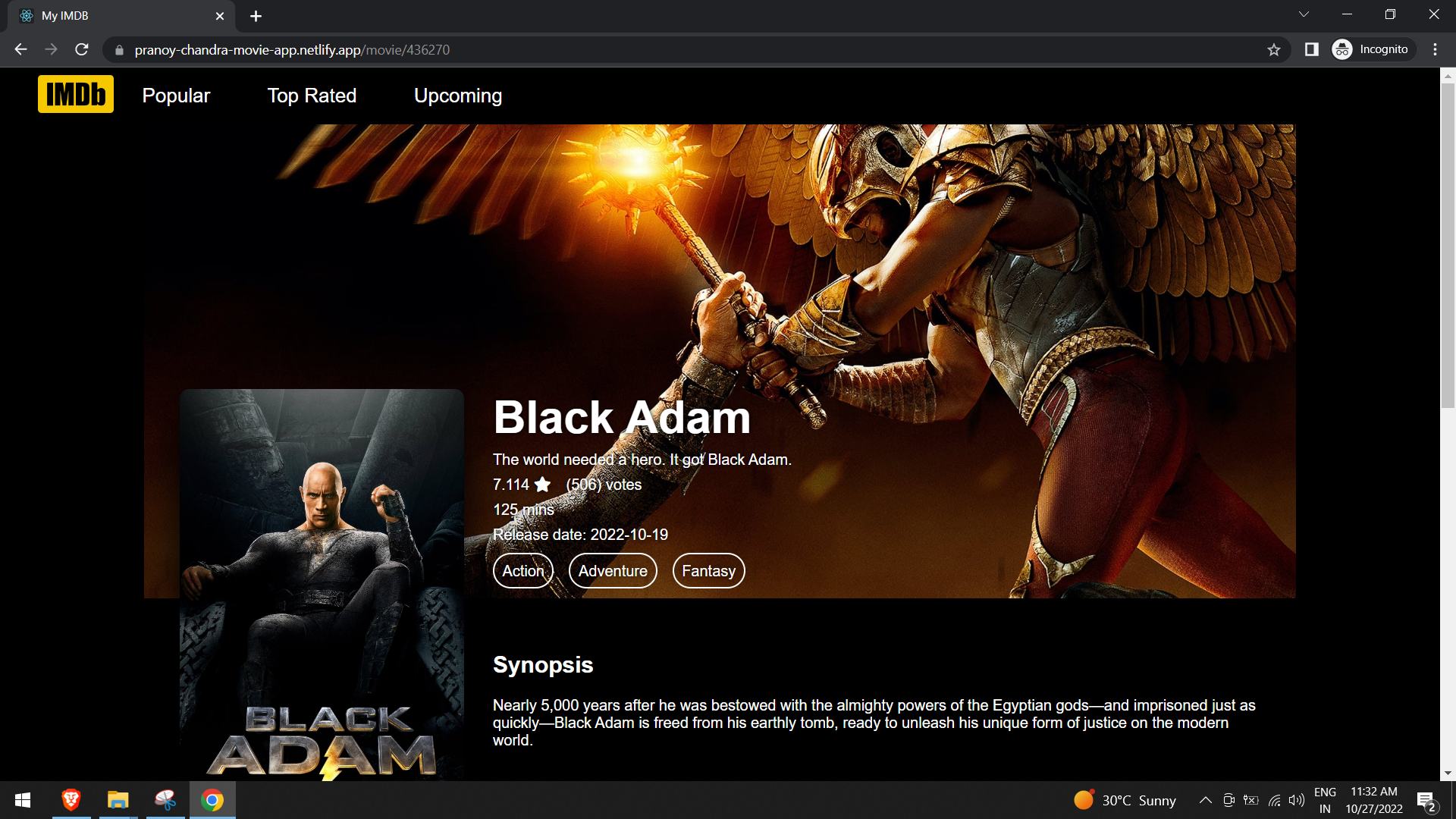 GitHub - mysterymethod/imdb