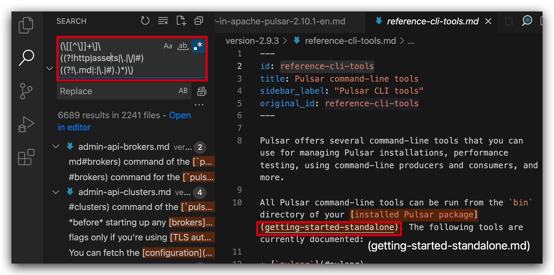 Doc Historical Doc Versions Still Have A Number Of Broken Doc Page Links · Issue 16701
