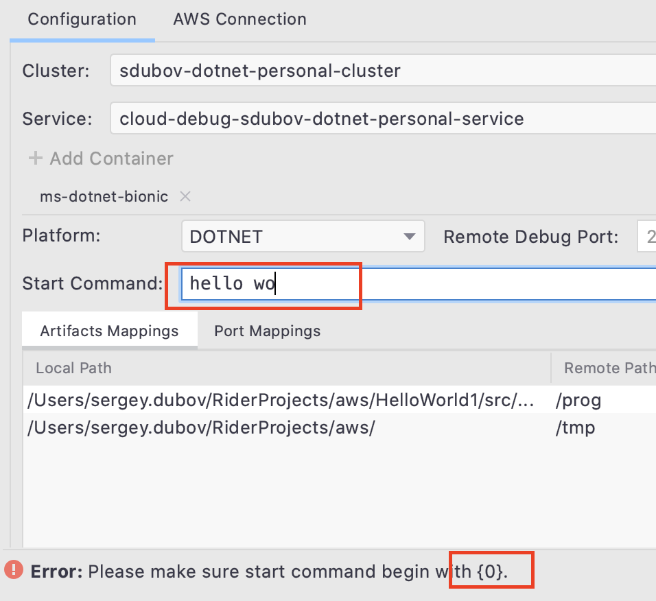 Esc Cloud Debug Validation Messages Miss Replacement String In Rider · Issue 1774 · Awsaws