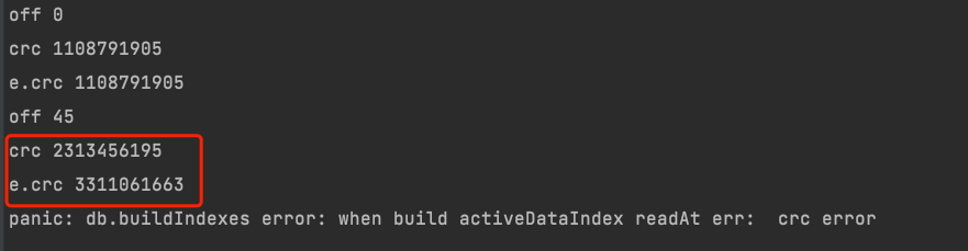 db.buildIndexes error: when build activeDataIndex readAt err: crc error · Issue #141 · nutsdb ...