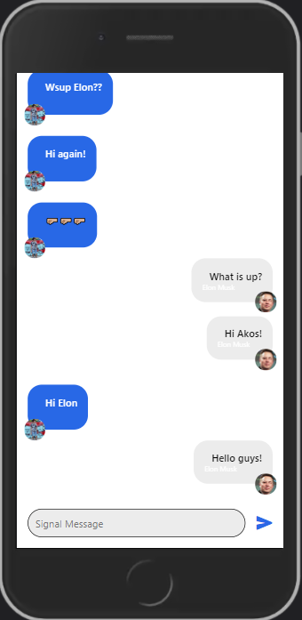 GitHub - phollaki/Signal-clone-React-native: Signal mobile app clone with React-native