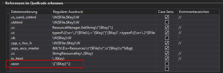 Detect code references: RegEx for "button1.Text" · Issue #340 · dotnet/ResXResourceManager · GitHub