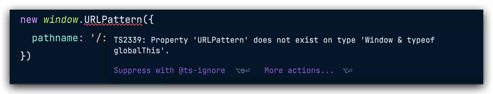 Add Urlpattern Type In Dom Or Something Lib · Issue 1199 · Microsoft