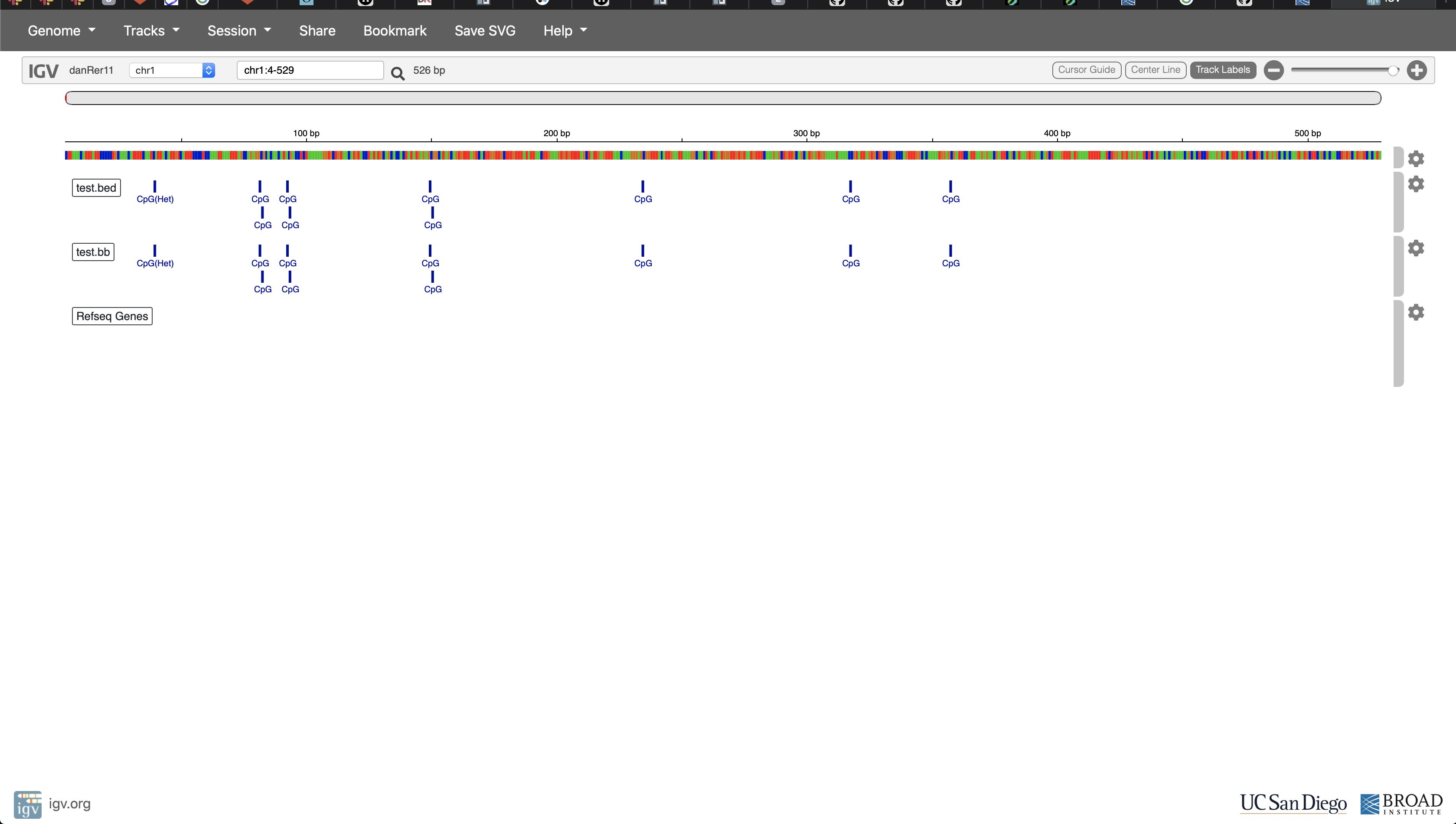 bigBed file data is invisible/not shown in Java version, but works in ...