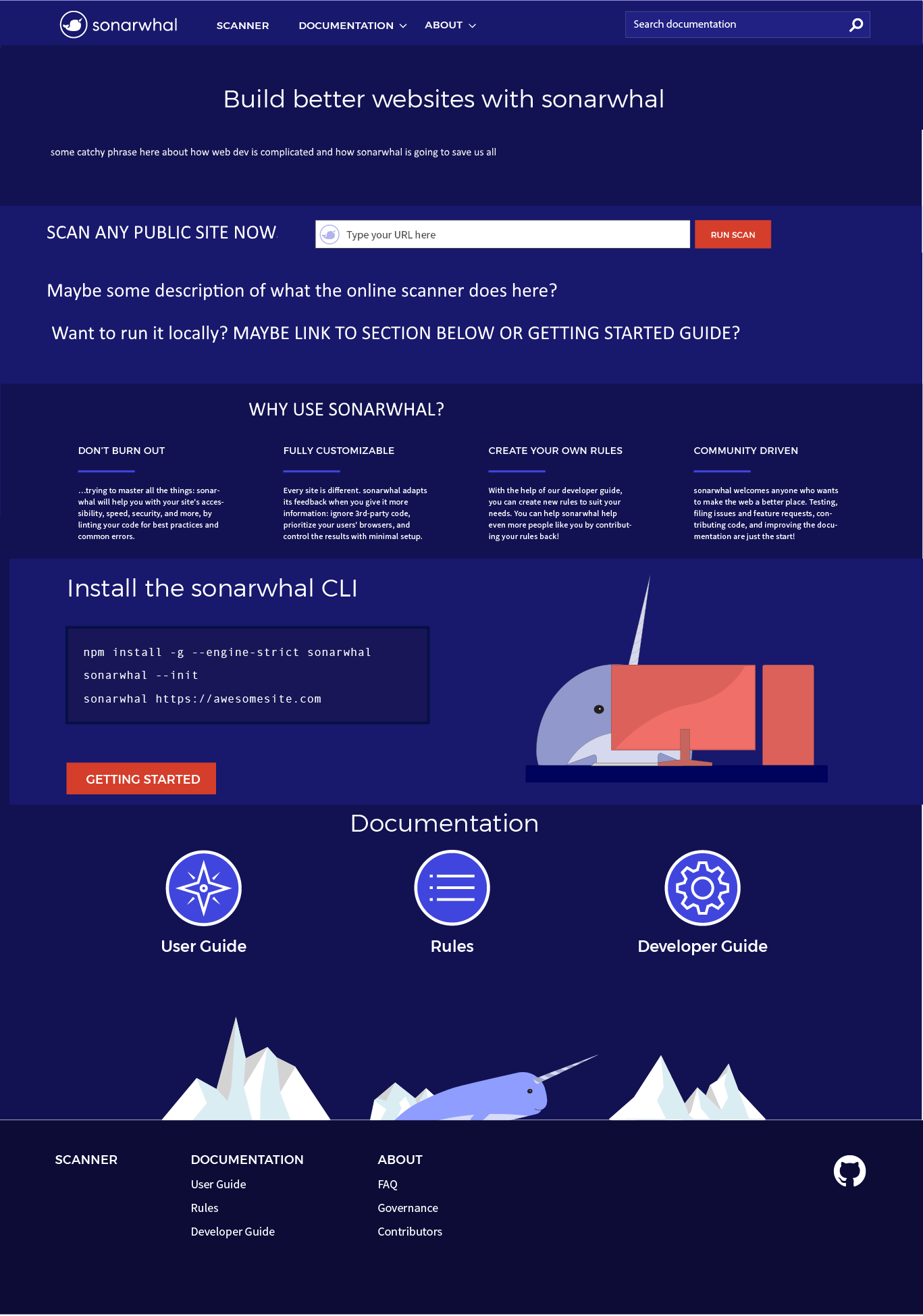 Re-design home page · Issue #327 · webhintio/webhintio.github.io · GitHub