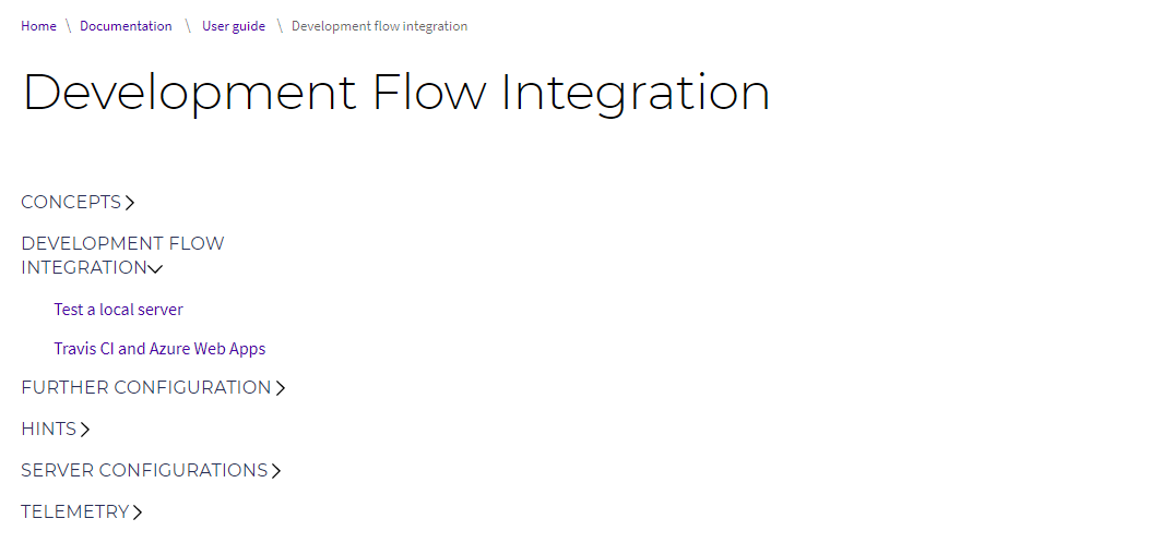 Top level sections are not accessible and don't have content when accessed directly · Issue #520 ...