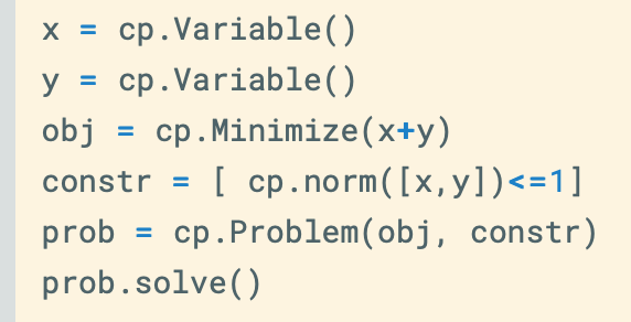 Better error messages for non-Expression input to CVXPY atoms. · Issue #1079 · cvxpy/cvxpy · GitHub