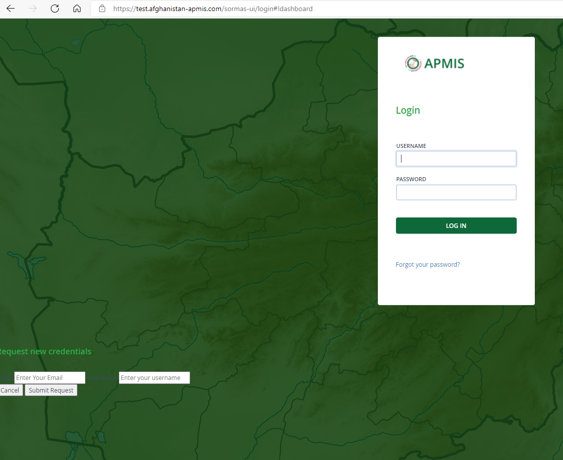 Allow users to reset passwords · Issue #38 · AFG-Polio-Data/APMIS-Project · GitHub