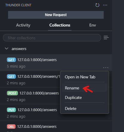 F2 shortcut to rename collections · Issue #490 · thunderclient/thunder-client-support · GitHub