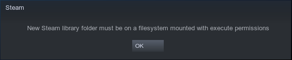 Cannot Use Game Library From An Nfs Mounted Share · Issue 856 · Flathubcomvalvesoftwaresteam 
