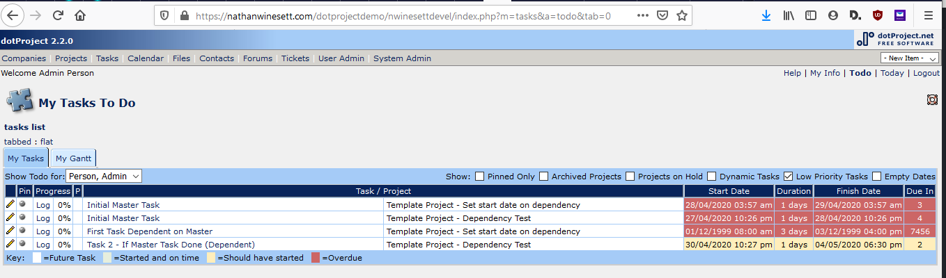 Adding subtasks as dependency to already dependent task created error; invalid argument in ...