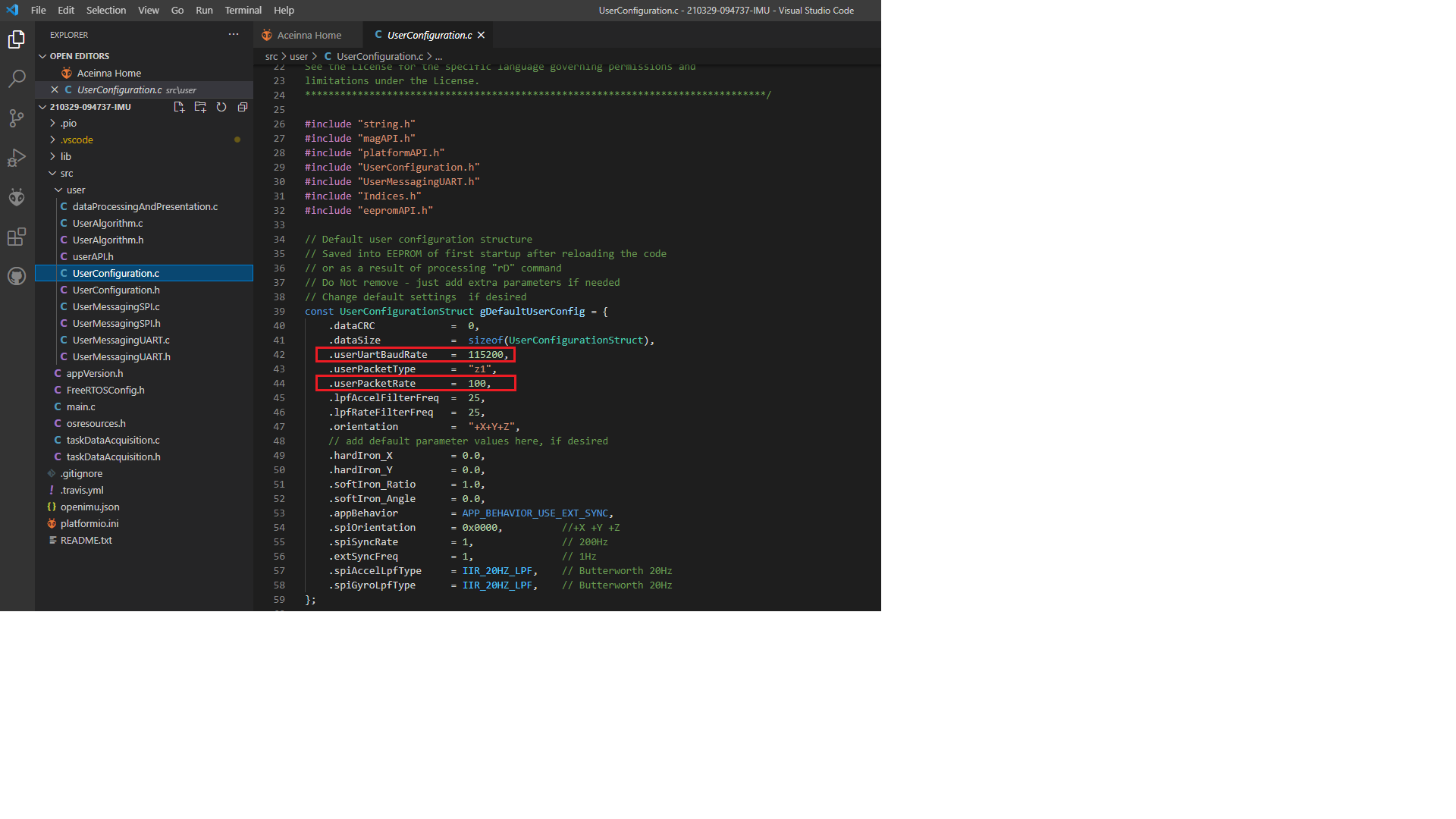 Increase The Packet Rate To 200 Hz · Issue 3 · Ros Aceinnarosopenimu · Github 