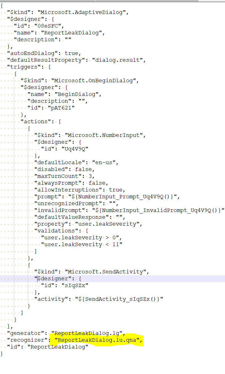 Bot published to Azure: "" is not a valid LUIS application id · Issue #5451 · microsoft ...