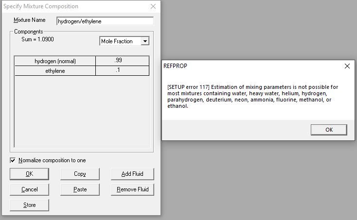 Hydrogen and Ethylene mixture · Issue #247 · usnistgov/REFPROP-issues ...