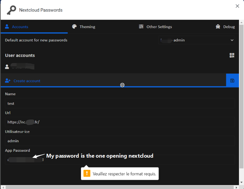 Connect extension to my nextcloud "manually" · Issue #135 · marius-wieschollek/passwords ...