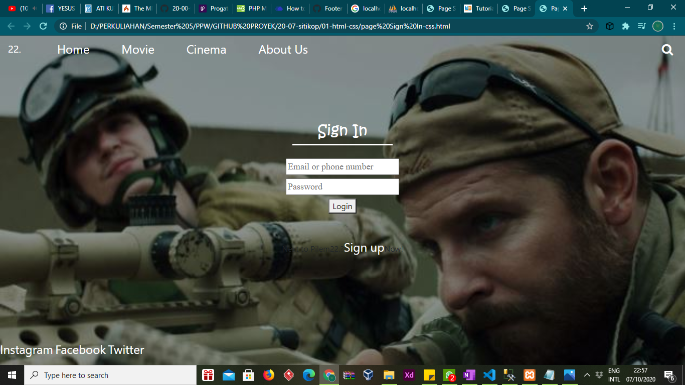 Footer · Issue #1 · warungbelajar/login_register_php · GitHub