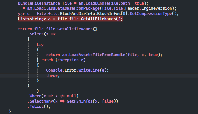 [Bug] The stream of LZMA is not set up correctly · Issue #94 · nesrak1/AssetsTools.NET · GitHub
