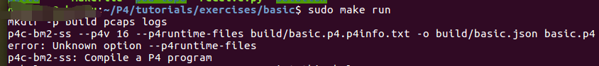 Error Unknown Option P4runtime Files · Issue 3083 · P4langp4c · Github