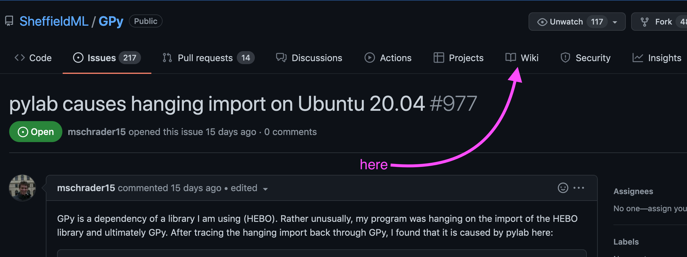 Pylab Causes Hanging Import On Ubuntu 20 04 · Issue 977 · Sheffieldml Gpy · Github