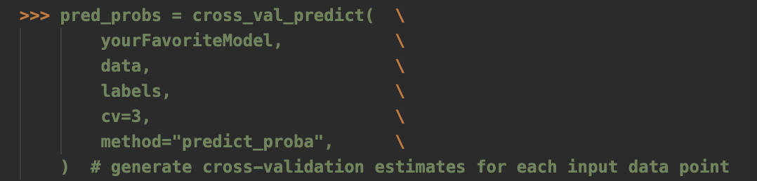 Add Example codeblock to the docstrings of important functions · Issue #366 · cleanlab/cleanlab ...