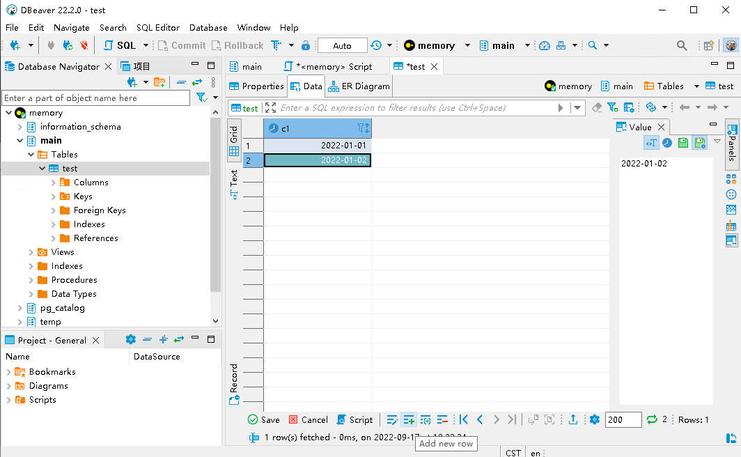 DuckDB Date Types add new row error · Issue #17673 · dbeaver/dbeaver · GitHub