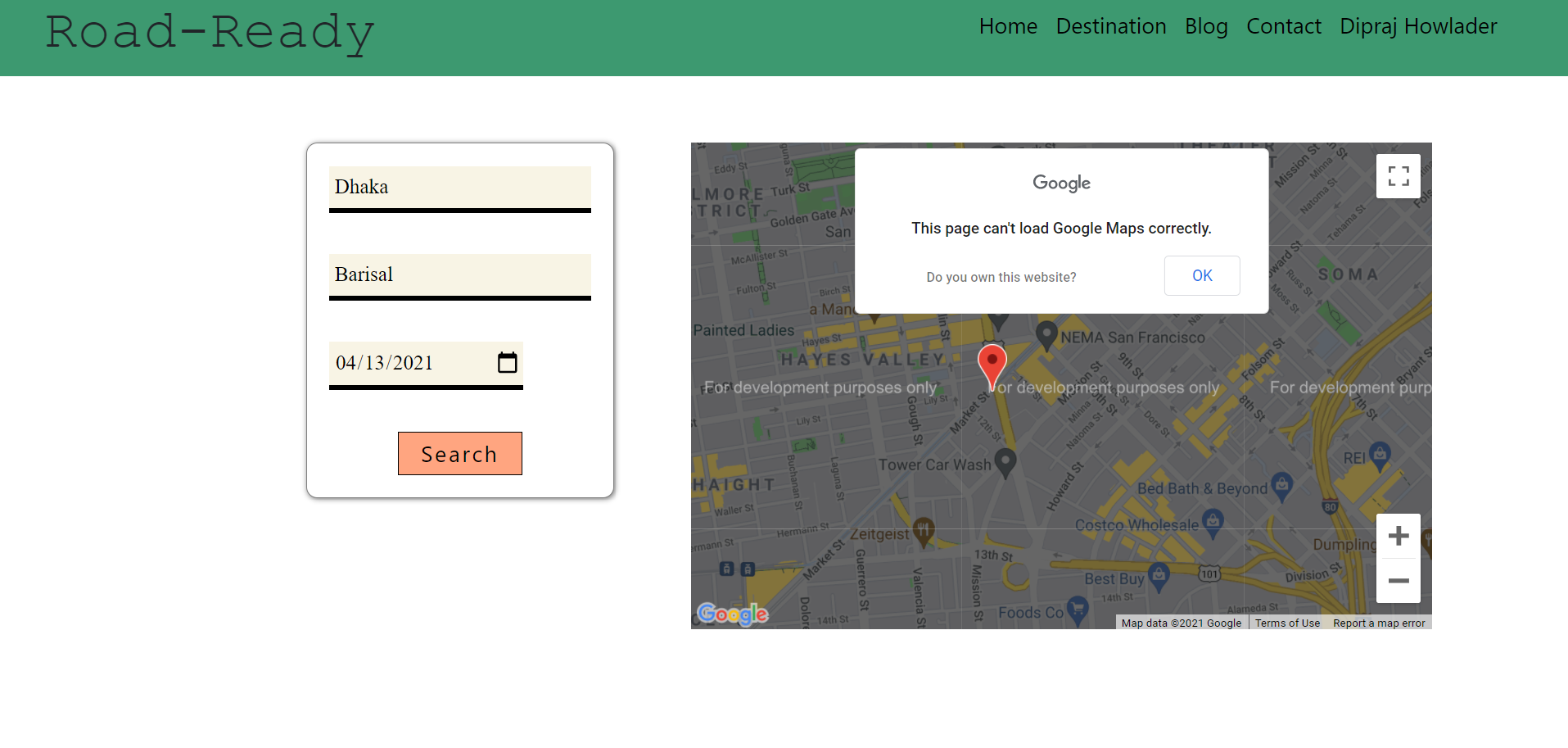 GitHub - dipraj-howlader/road-ready