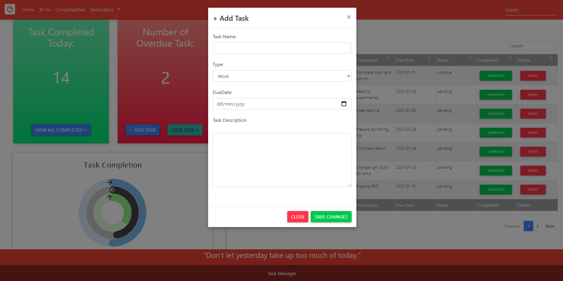 GitHub - HengTat/TaskManager: Task Manager Application With Data ...